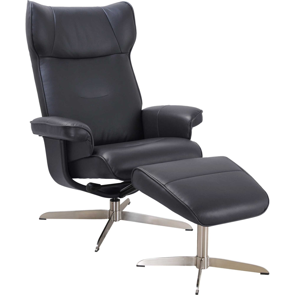 Winter Top Grain Leather Recliner Chair w/ Ottoman FLASH SALE — Urban ...