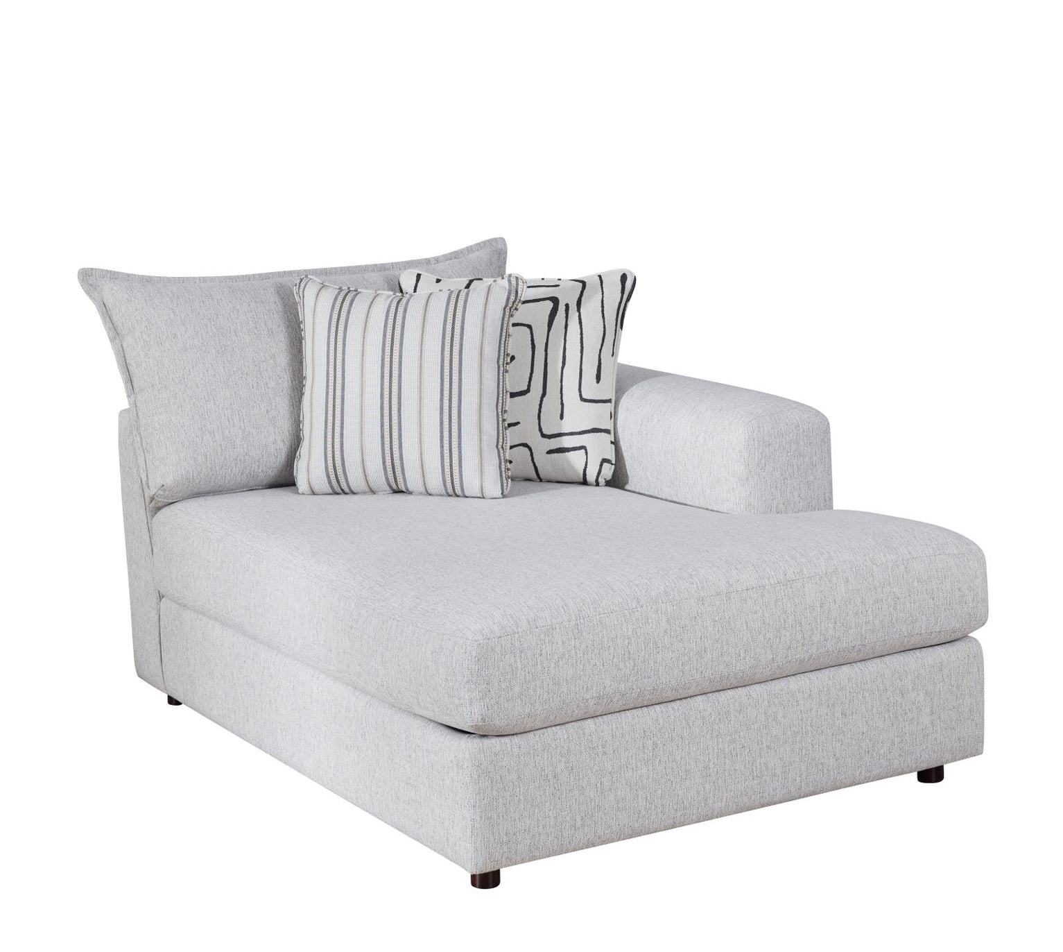 San Diego Modular Sectional Collection in Durango Pewter Fabric — Urban ...