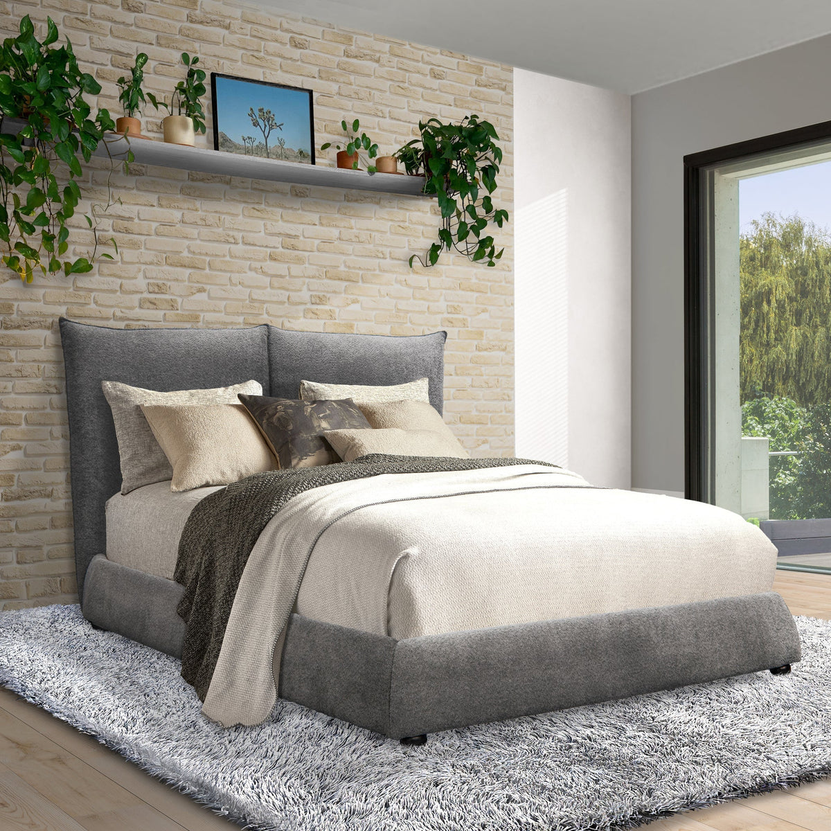 Cumulus Queen Bed — Urban Decor Warehouse